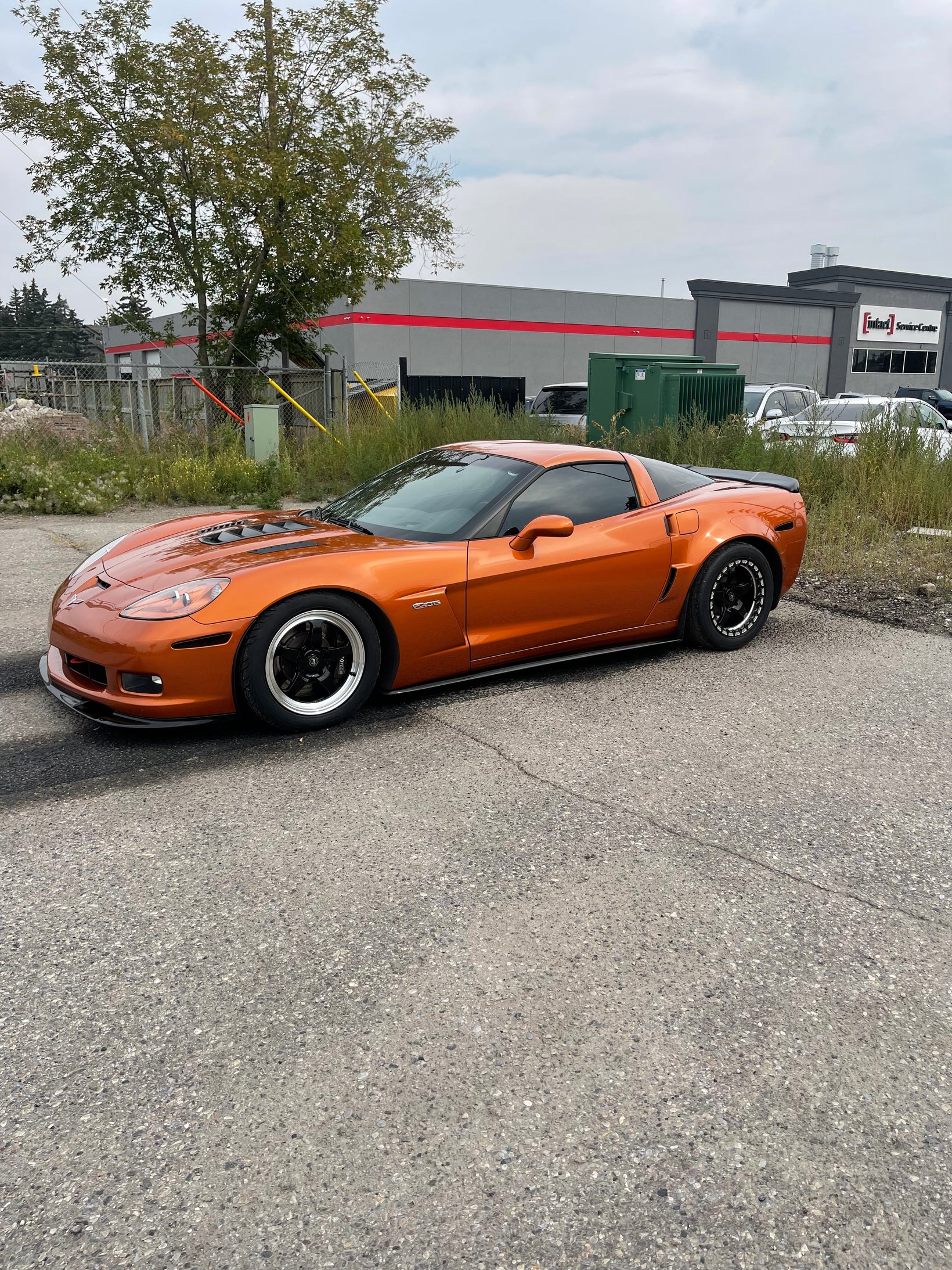 Corvette Z06 Drag Pack Setup – Canadian Lug Nuts and Wheel
